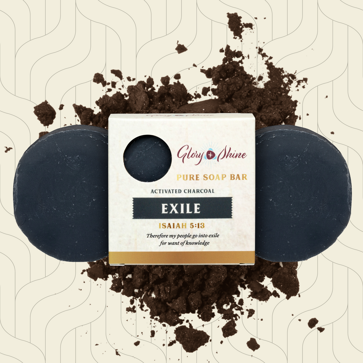 Exile Catholic Soap Bar – Glory and Shine